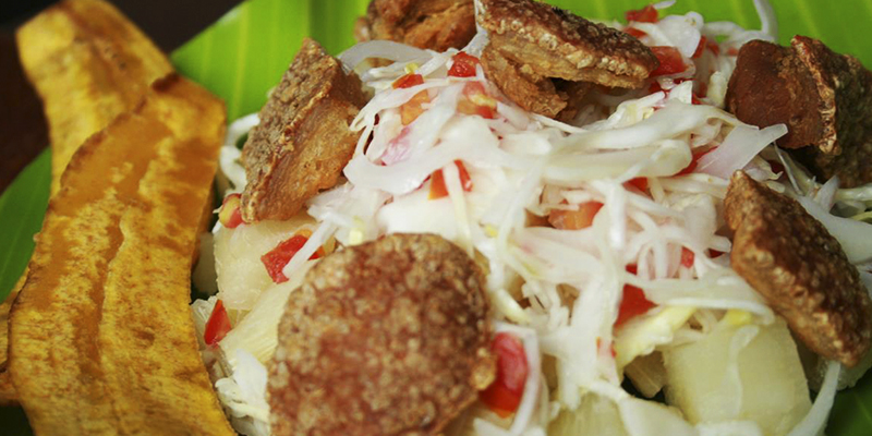 Yuca con chicharrón: especialidad guatemalteca - Primicias 24