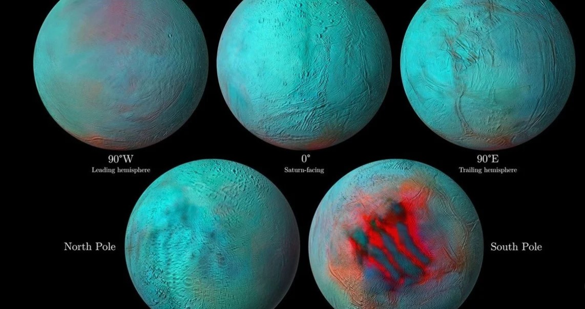 Imágenes revelan actividad geológica en una luna potencialmente ...
