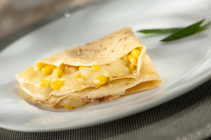 Receta perfecta para preparar unos ricos crepes de maíz rellenos con ...